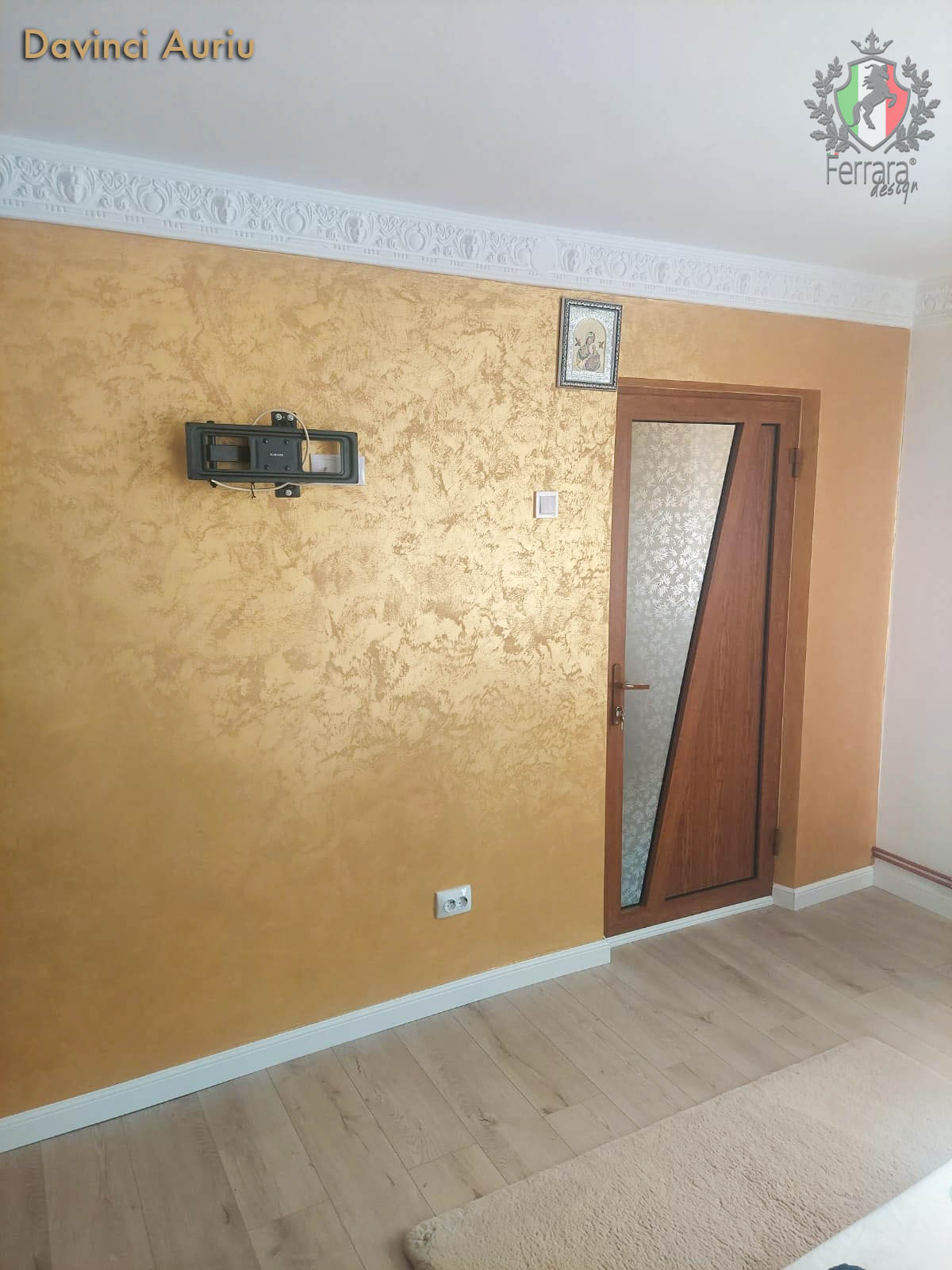 Davinci auriu - Ferrara Design Romania